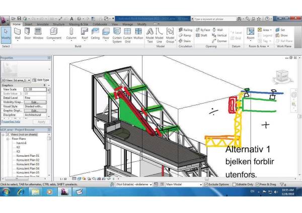 inclined elevator | Digital story of an architect