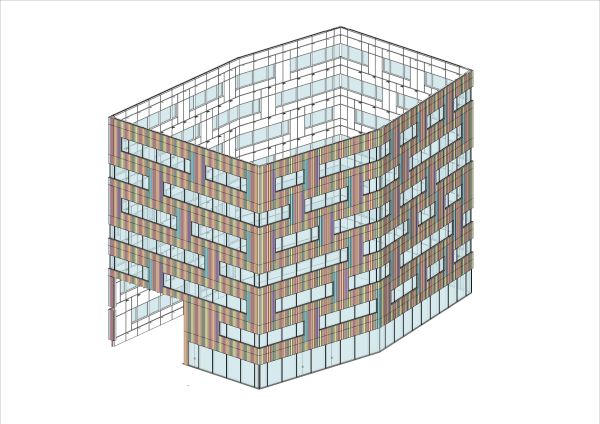 modular facade | Digital story of an architect